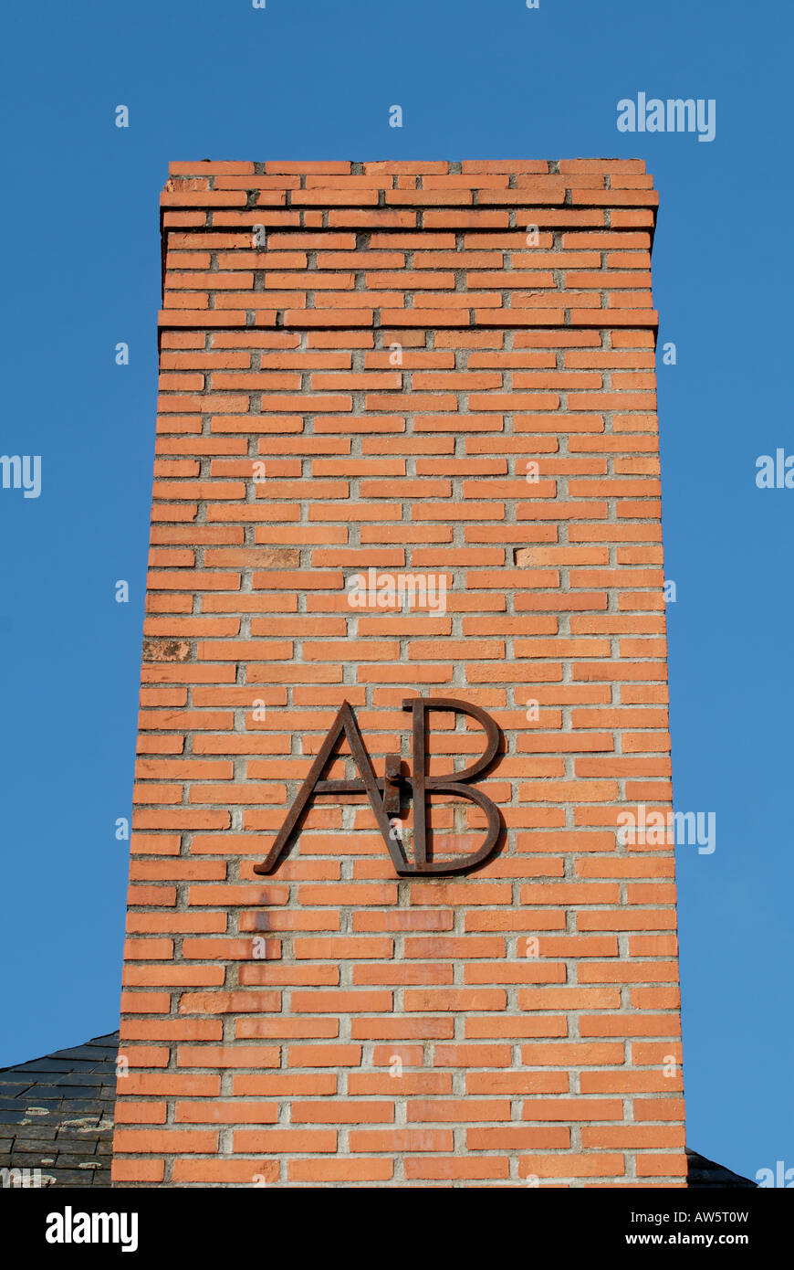 Decorative Letter Reinforcing Chimney Stack Stock Photos & Decorative ...