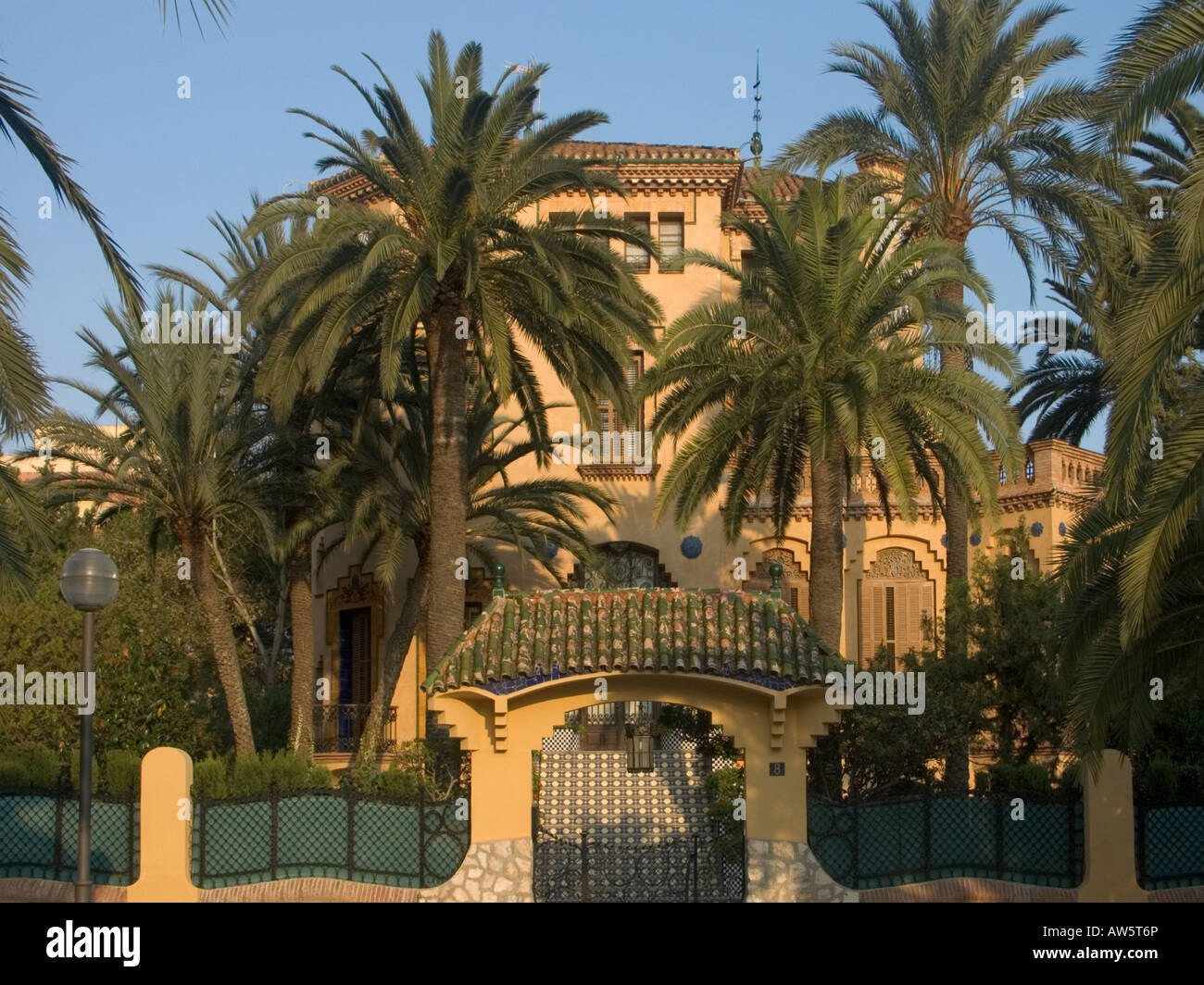 Casa Bonet, also known as the Chalet Voramar, by architect Domenec ...