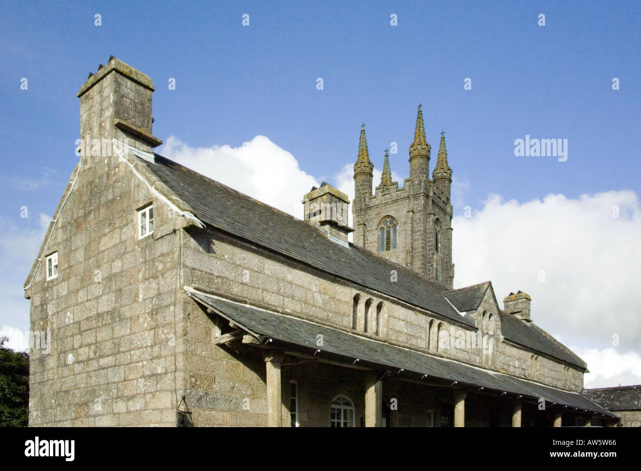 england west country devon dartmoor national park widecombe village ...
