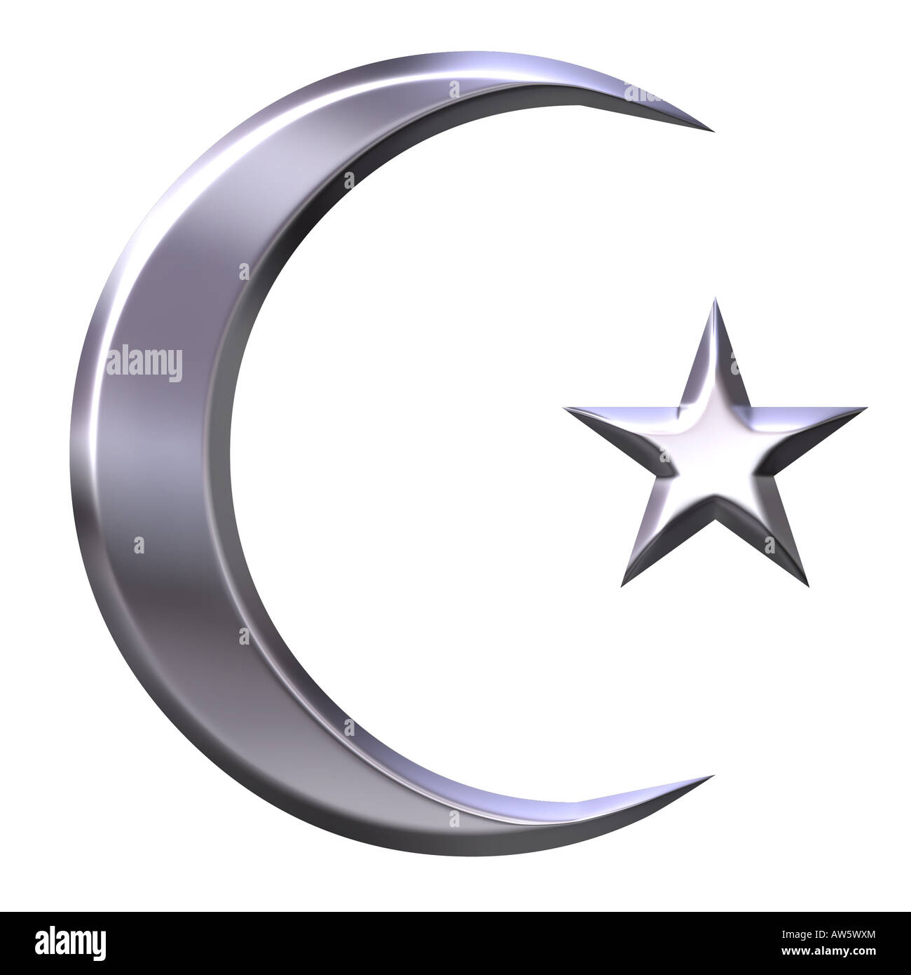 Half moon symbol hi-res stock photography and images - Alamy