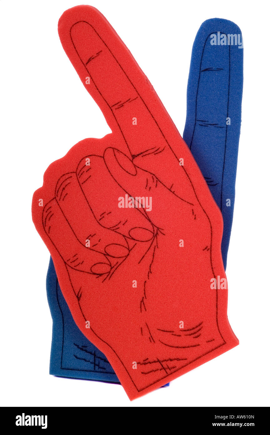 Foam hand supporter hi-res stock photography and images - Alamy