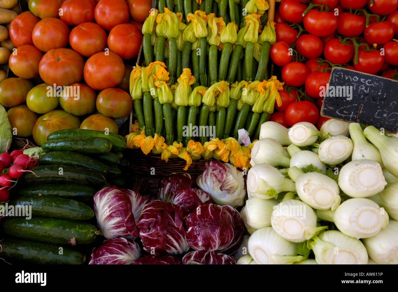 Produce Stand in Venice, Italy Stock Photo - Alamy