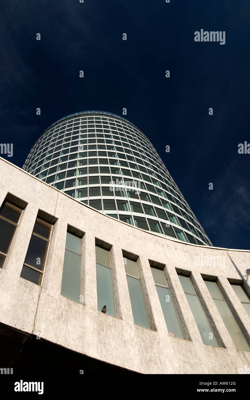 Bullring and high rise buildings skyscraper hi-res stock photography ...