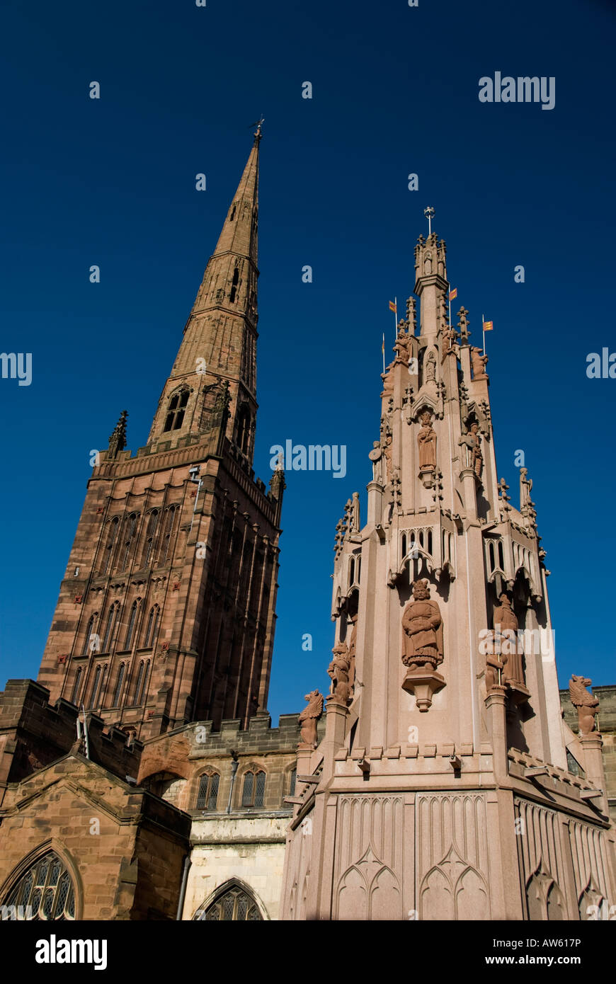 coventry city center holy trinity church and monument Coventry Cross St ...