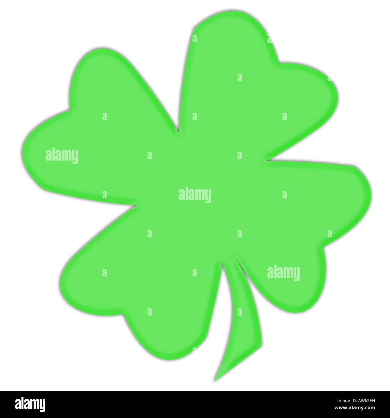 Shamrock emblem Cut Out Stock Images & Pictures - Alamy