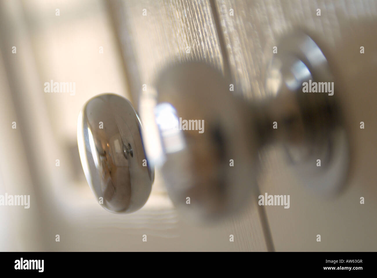 cupboard door knobs Stock Photo - Alamy