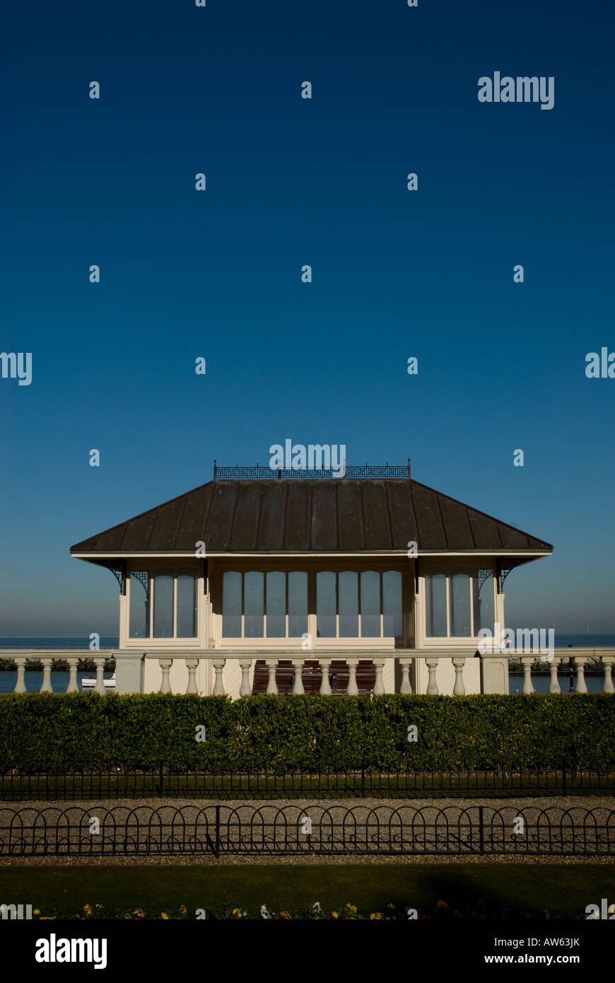 Victorian seating, Herne Bay, UK Stock Photo - Alamy