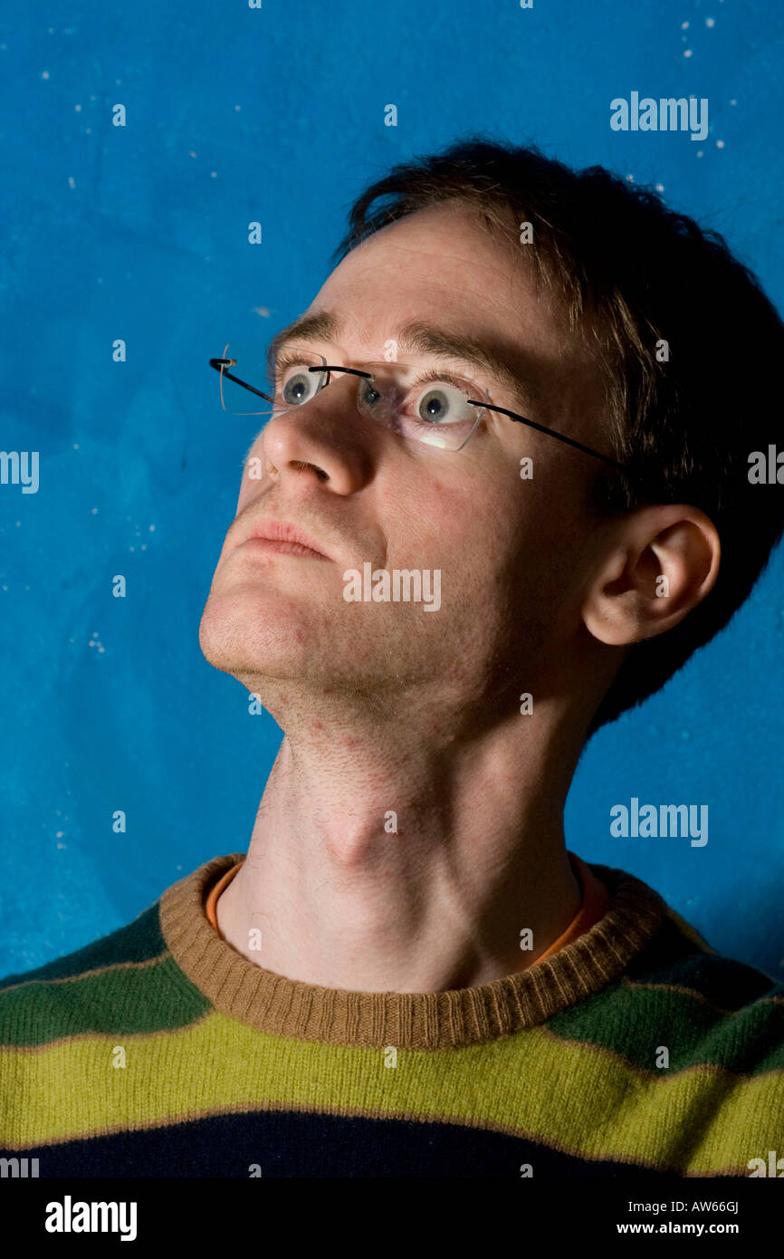 Young man making faces Stock Photo - Alamy