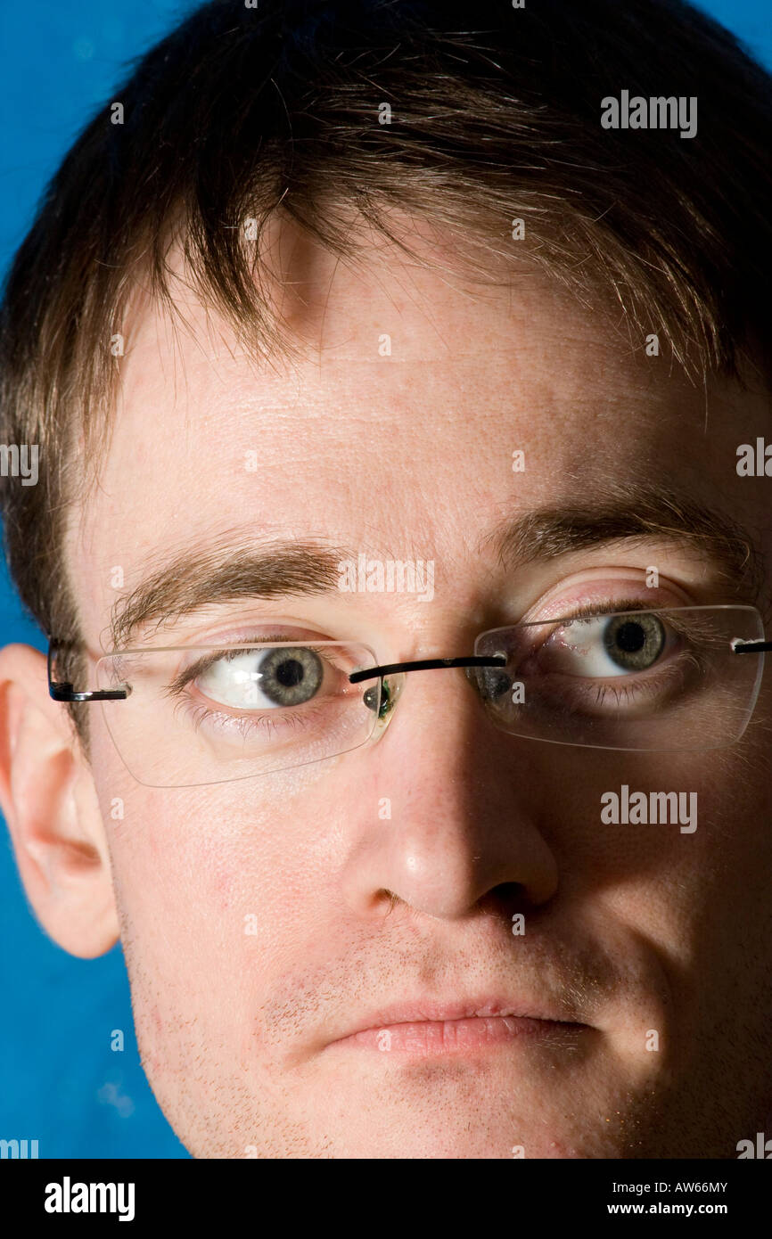 Young man making faces Stock Photo - Alamy