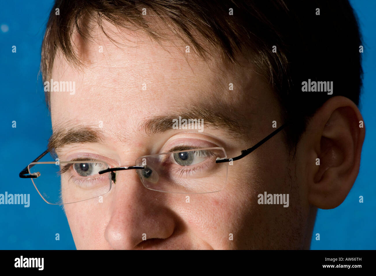 Young man making faces Stock Photo - Alamy