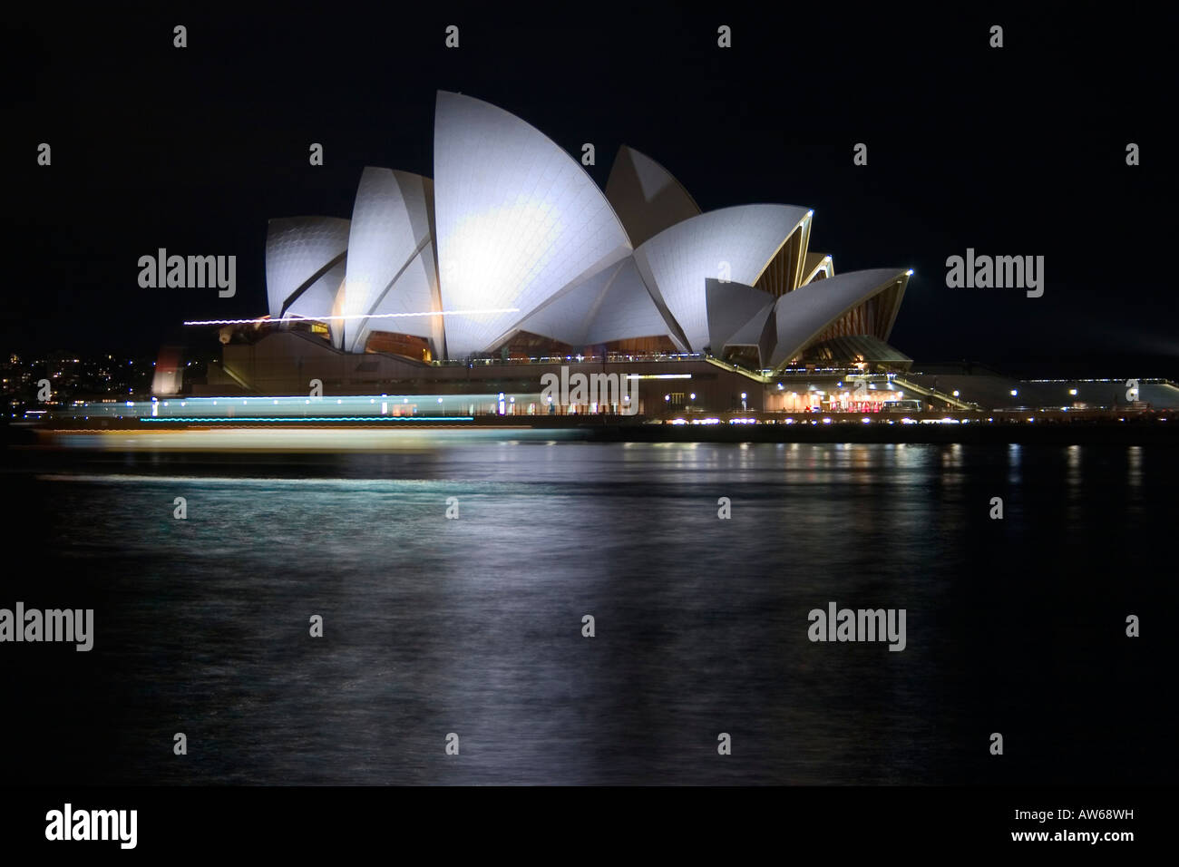 Sydney Opera House at night Stock Photo - Alamy