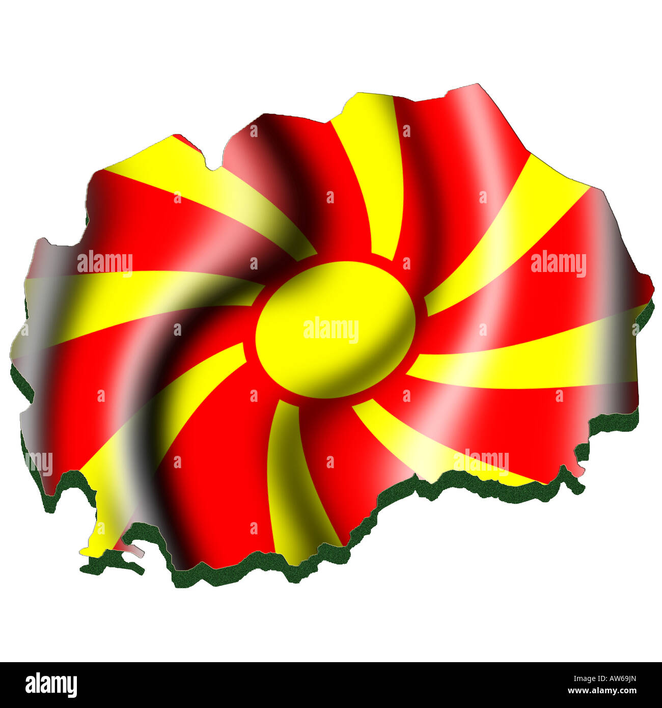 Macedonian map hi-res stock photography and images - Alamy