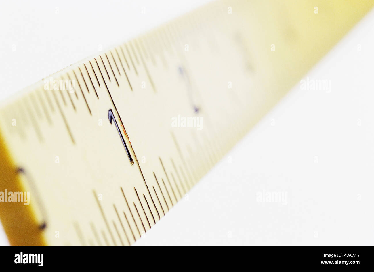 Close up of ruler Stock Photo - Alamy
