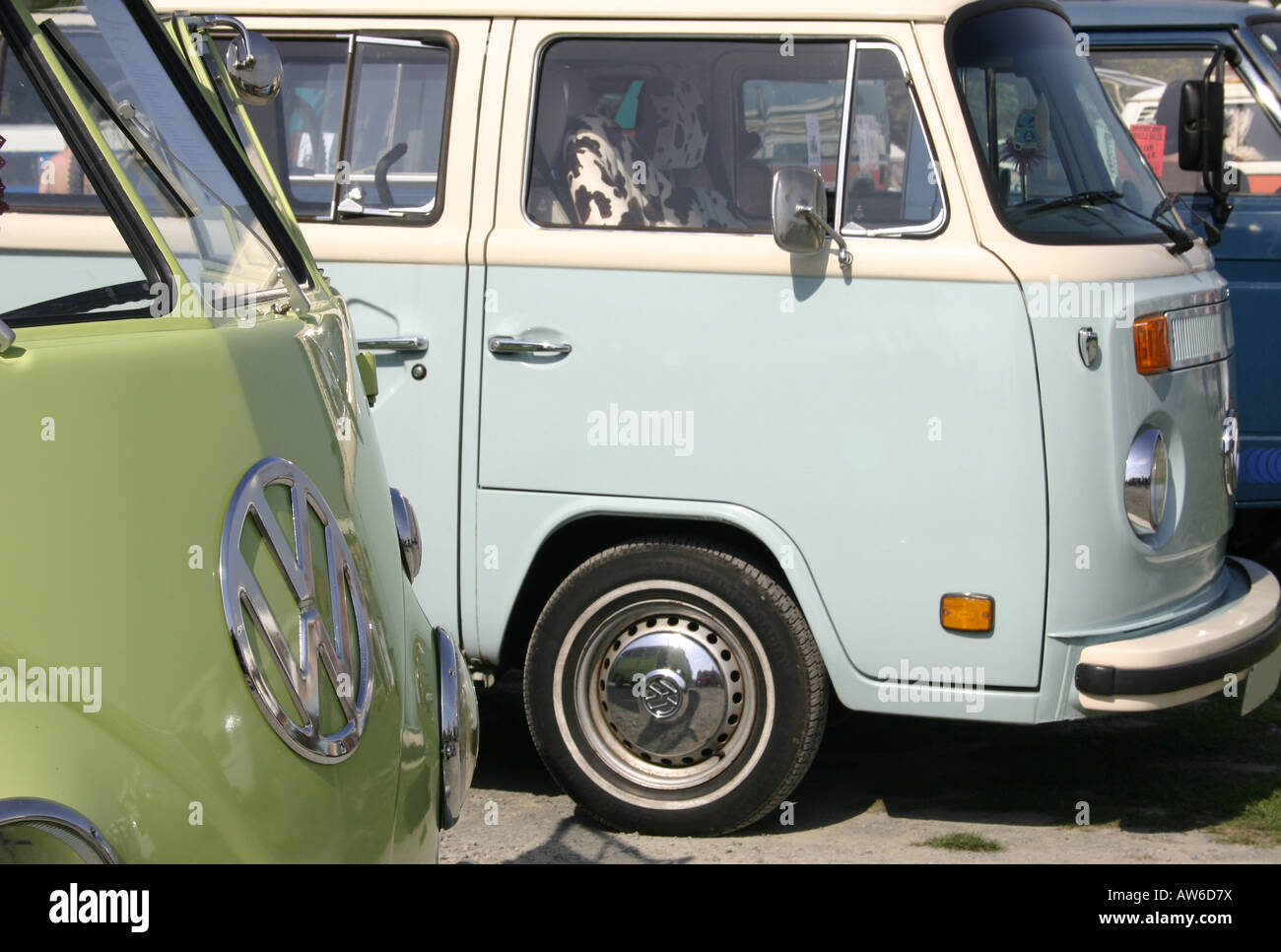 The Volkswagen Bay window camper van is a utility vehicle that has ...