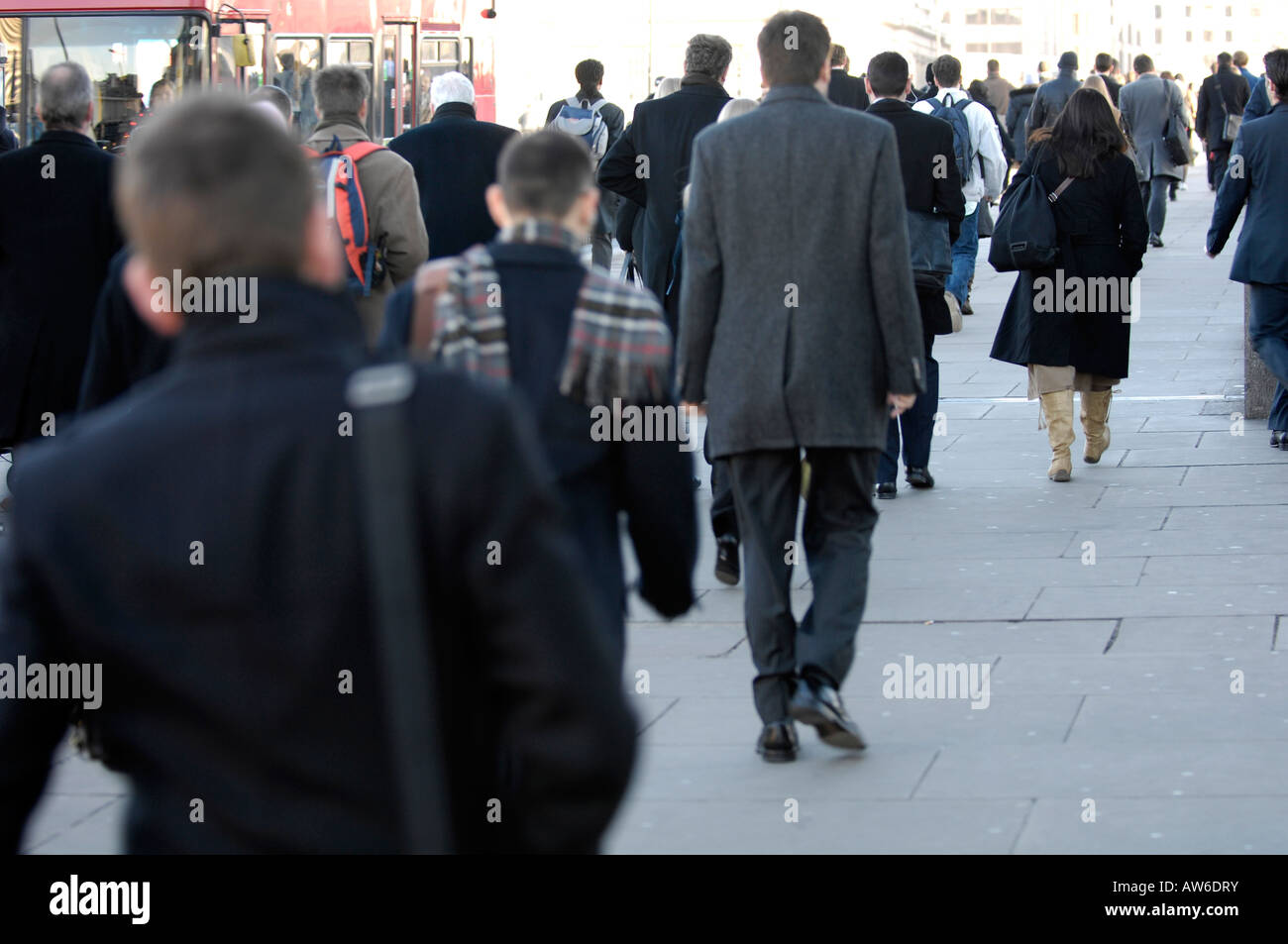 White collar worker action stepping striding business travel rush hi ...