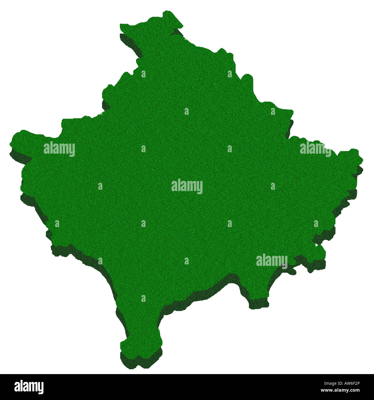 Kosovo map hi-res stock photography and images - Alamy