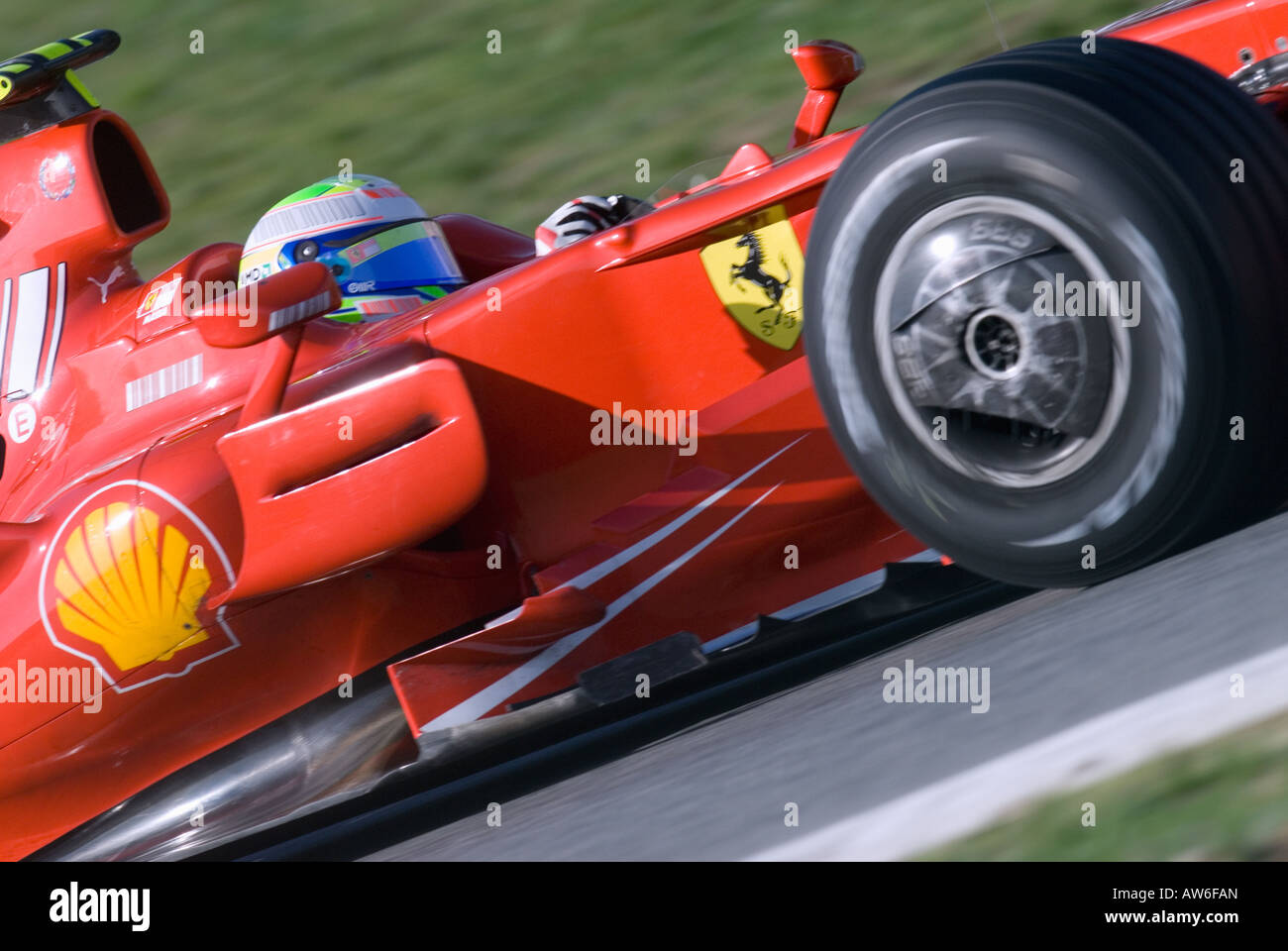 Ferrari f2008 hi-res stock photography and images - Alamy