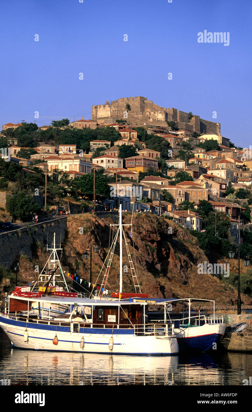 Mitilini port hi-res stock photography and images - Alamy