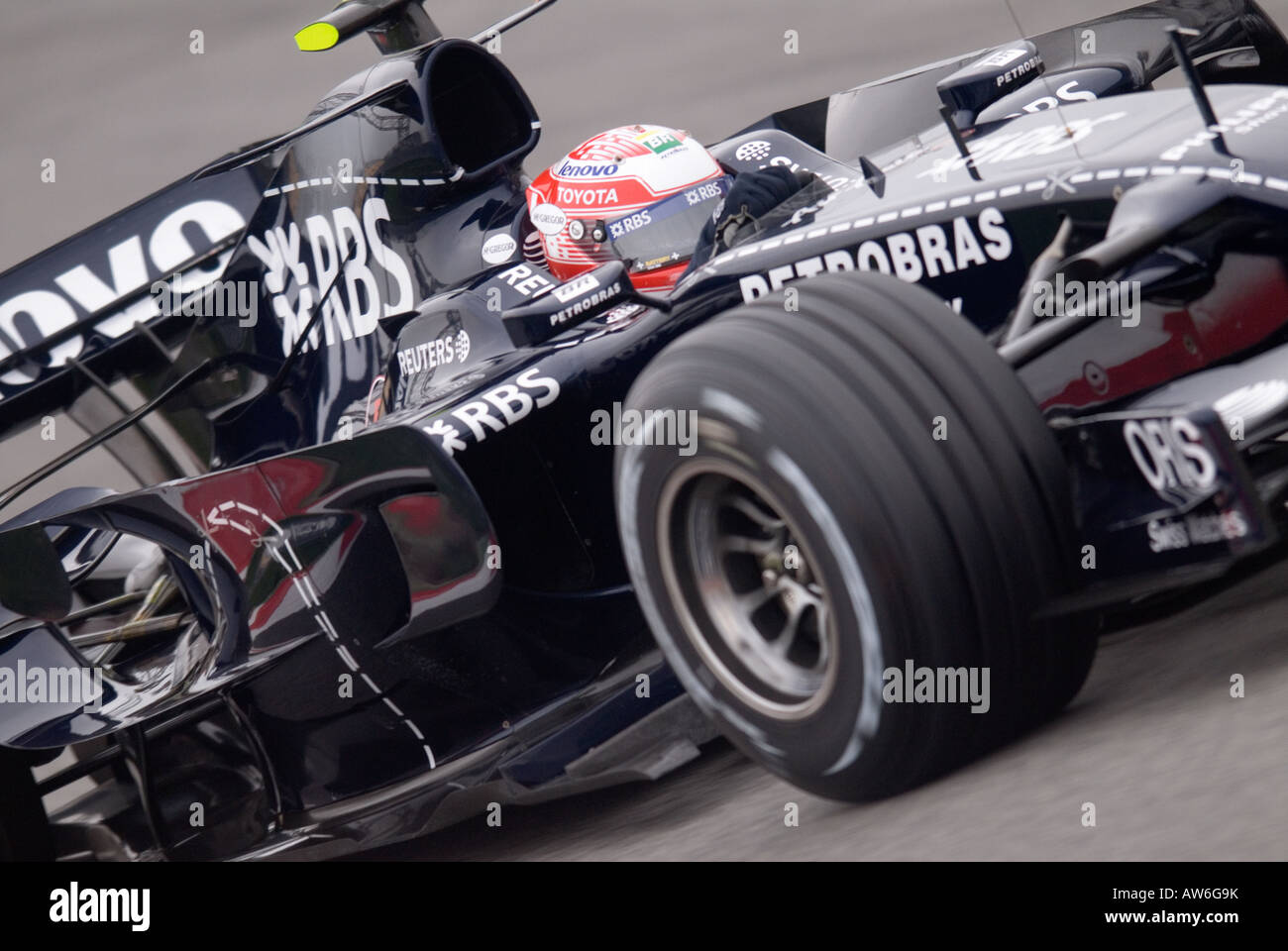Kazuki Nakajima JPN in the Williams Toyota FW30 racecar during Formula ...