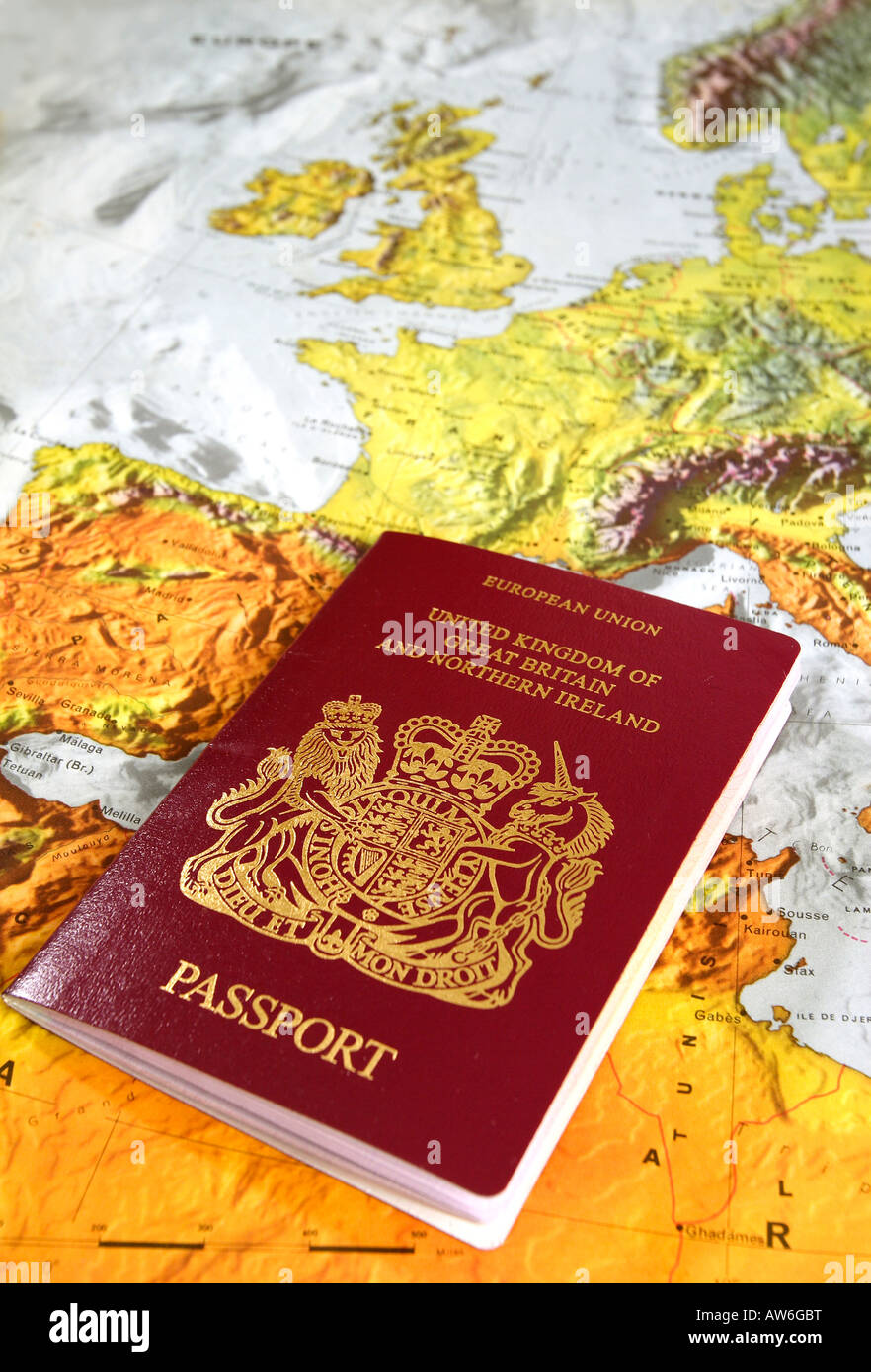 British national passport hi-res stock photography and images - Alamy