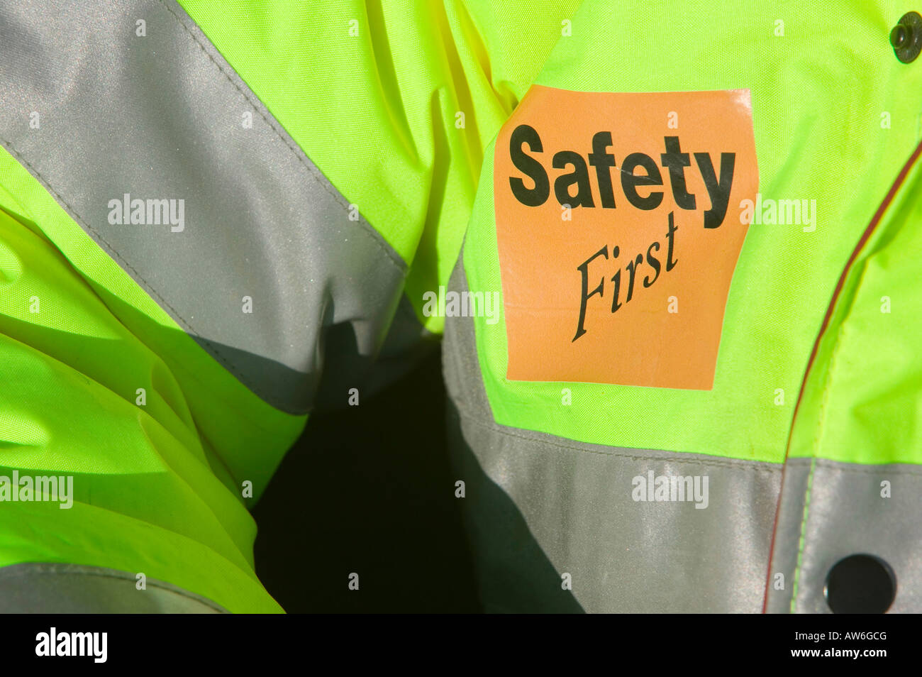 Wearing fluorescent jacket hi-res stock photography and images - Alamy