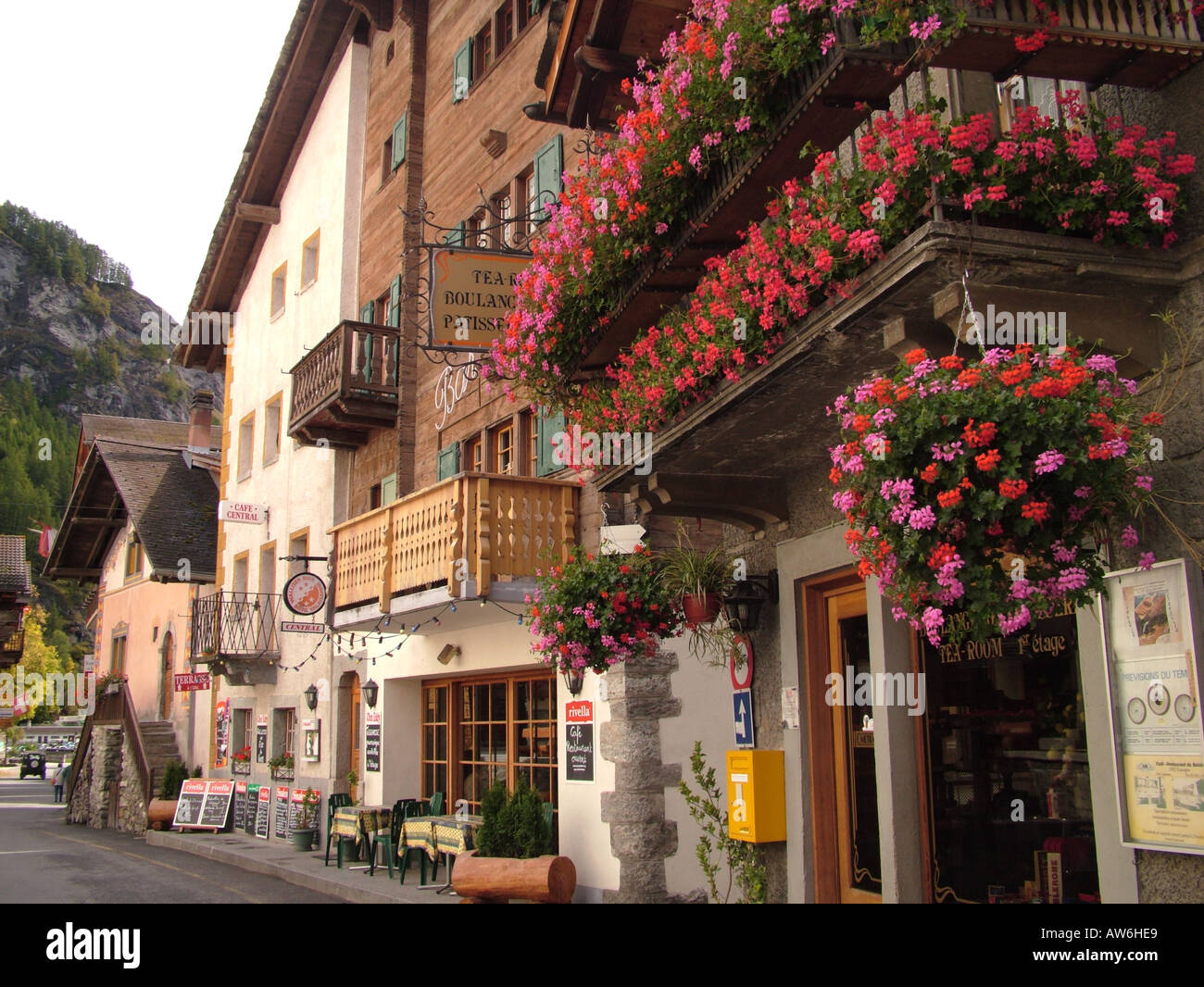Evolene village hi-res stock photography and images - Alamy