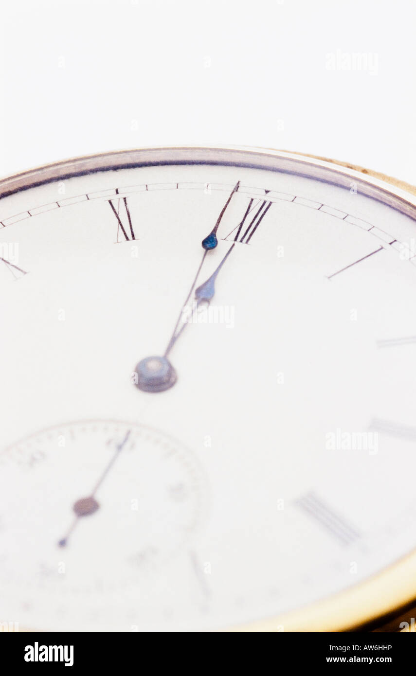 Close up of a clock face Stock Photo - Alamy