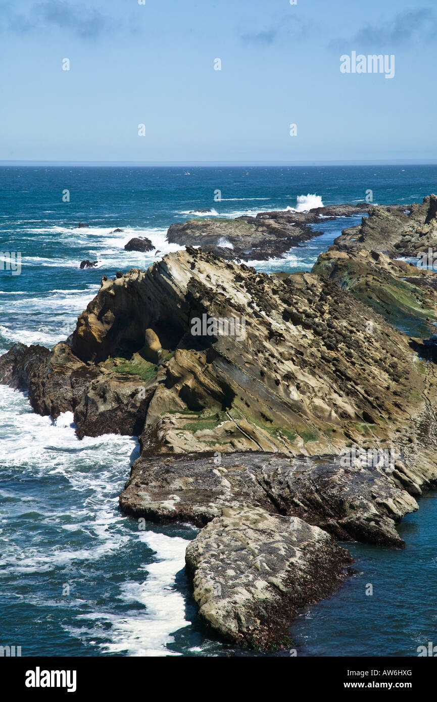 Pacific Ocean Shore Acres State Park, Oregon, USA Stock Photo - Alamy