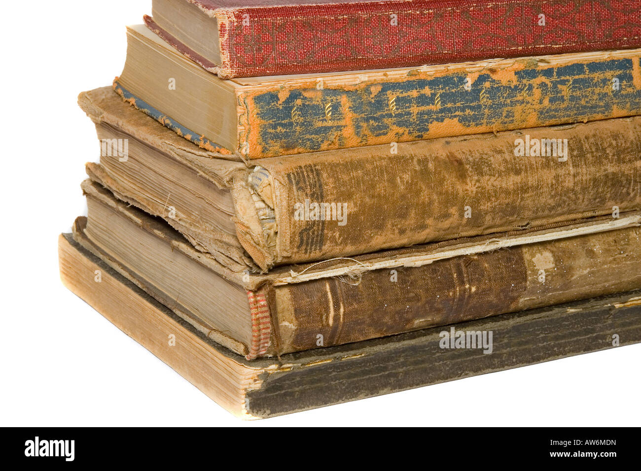 Old rare and antique books in a book store Stock Photo - Alamy