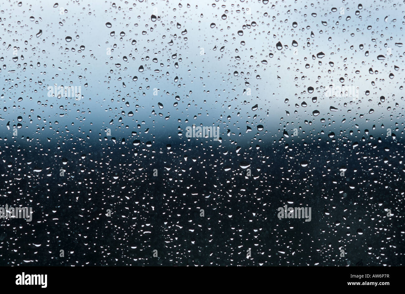 Raindrops on window Stock Photo - Alamy