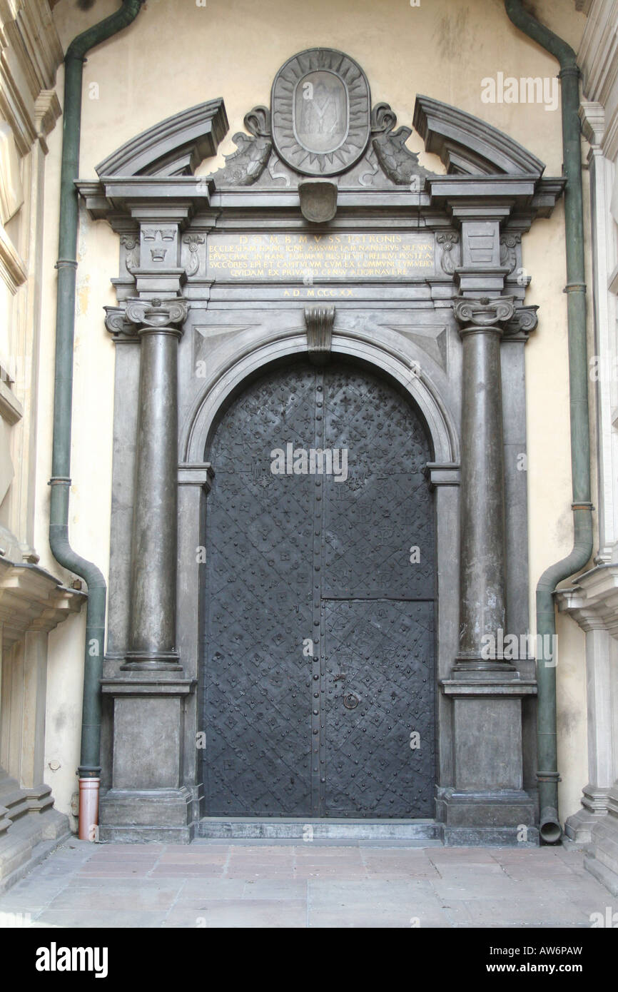 Medieval Temple Gates from the iron Stock Photo - Alamy