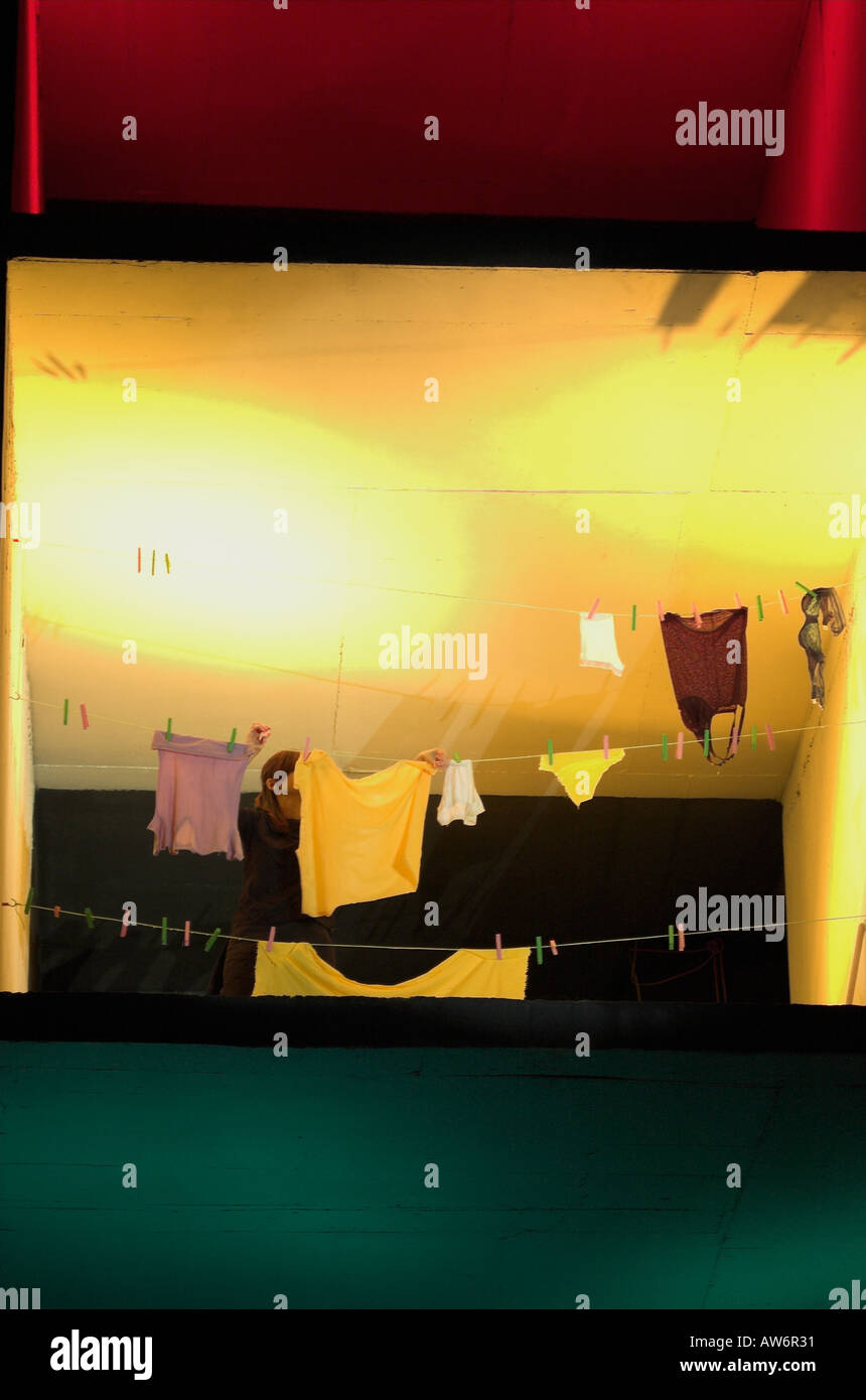 Woman performing in hi-res stock photography and images - Alamy