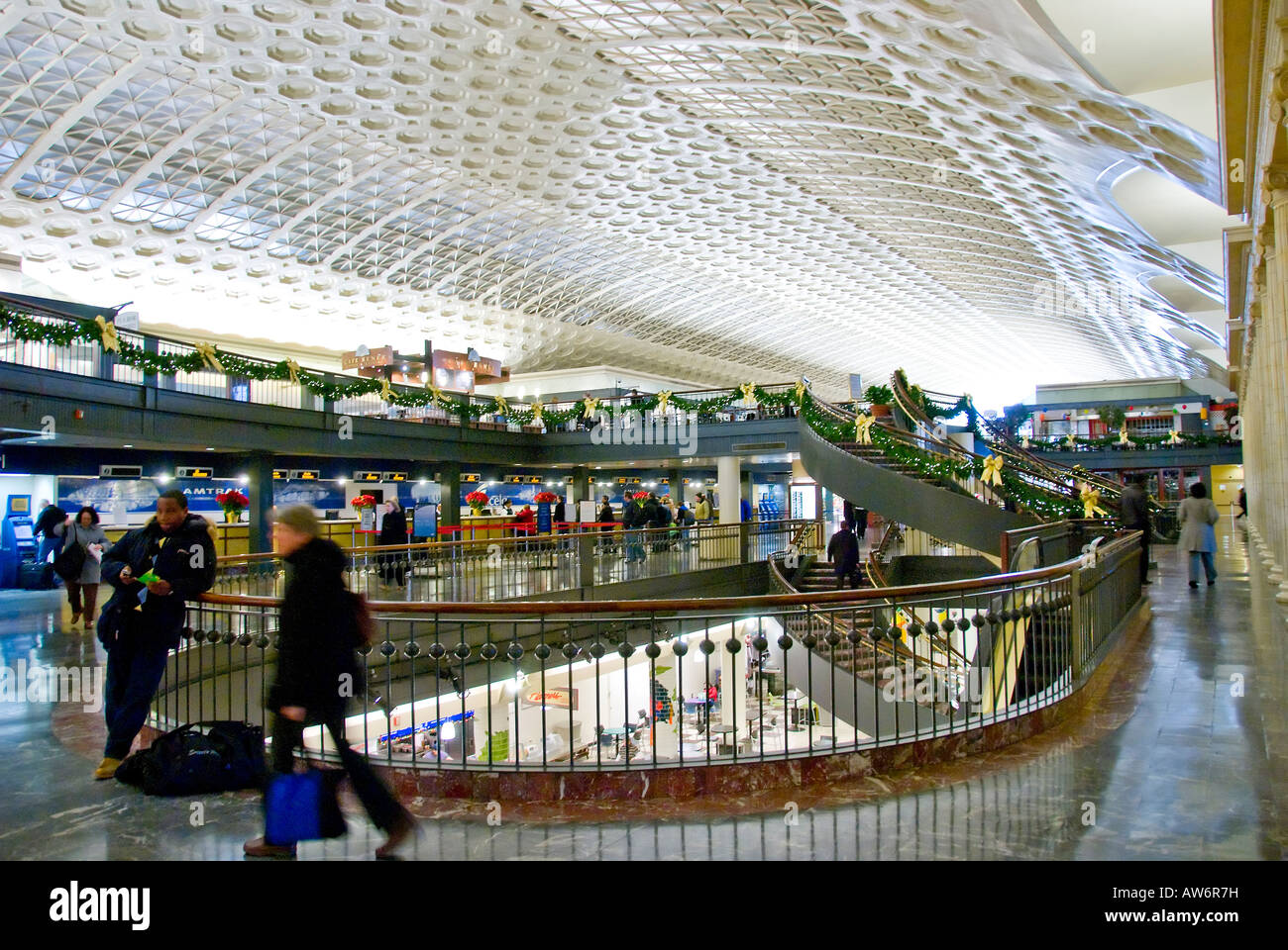 WASHINGTON DC, USA - Interior of Union Station, Washington DC Stock ...