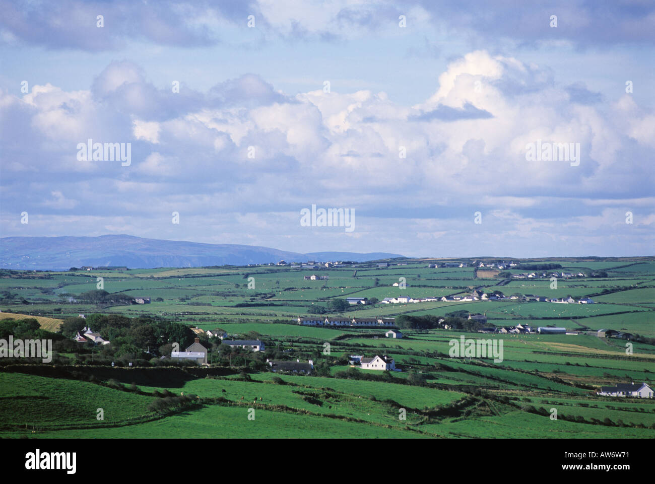 A pastoral landscape in County Antrim, Northern Ireland Stock Photo - Alamy