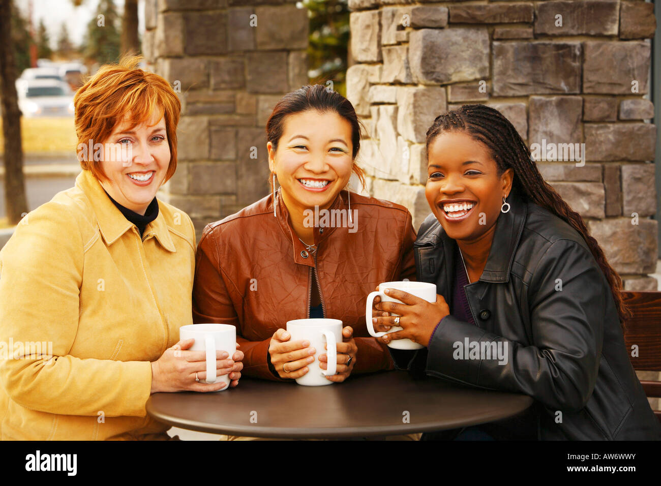 Portrait of three women Stock Photo - Alamy