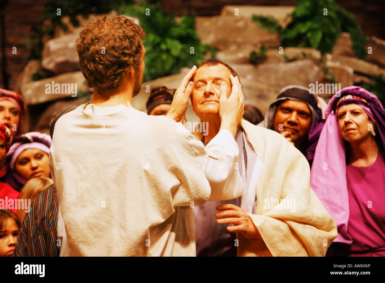 Making The Blind To See Christ