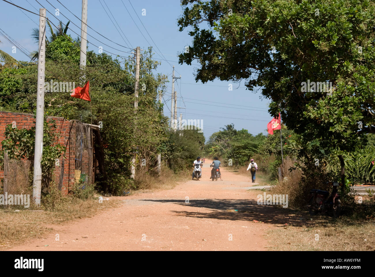 Vietnam festival flag hi-res stock photography and images - Alamy