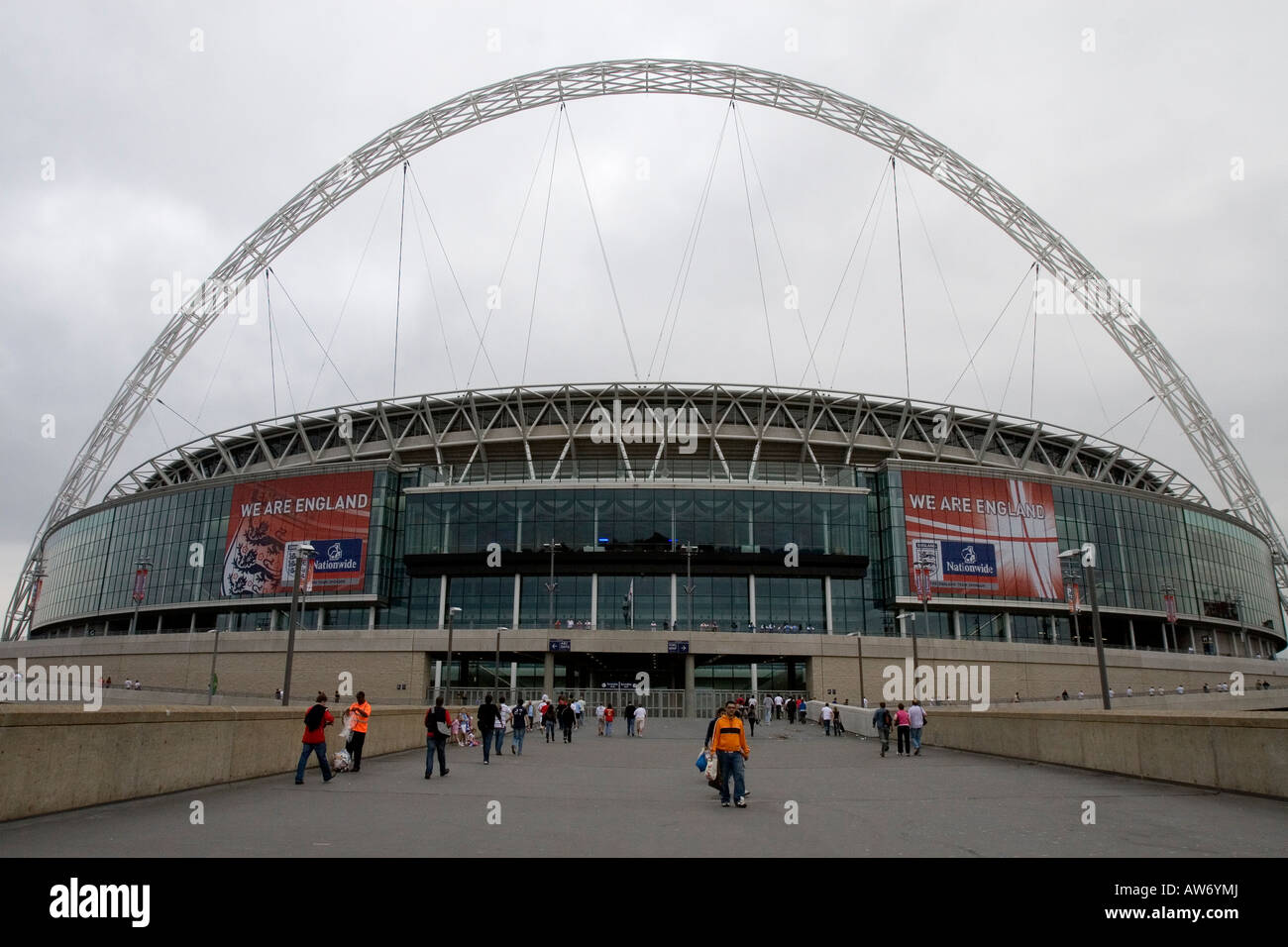 The new Wembley Stadium Stock Photo - Alamy