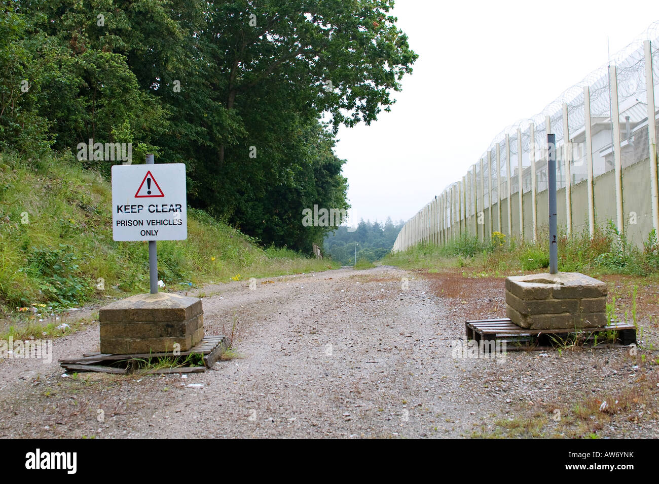 HMP Parkhurst prison Isle of Wight Stock Photo, Royalty Free Image ...