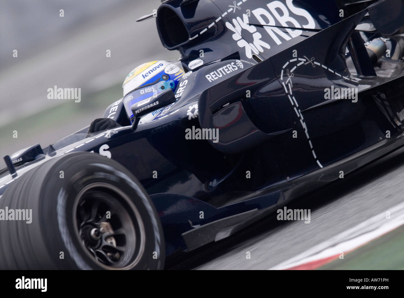 Nico Rosberg GER in the Williams Toyota FW30 racecar during Formula 1 ...