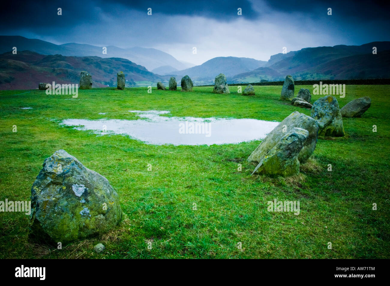 Castlerigg Stone Circle Stock Photo - Alamy