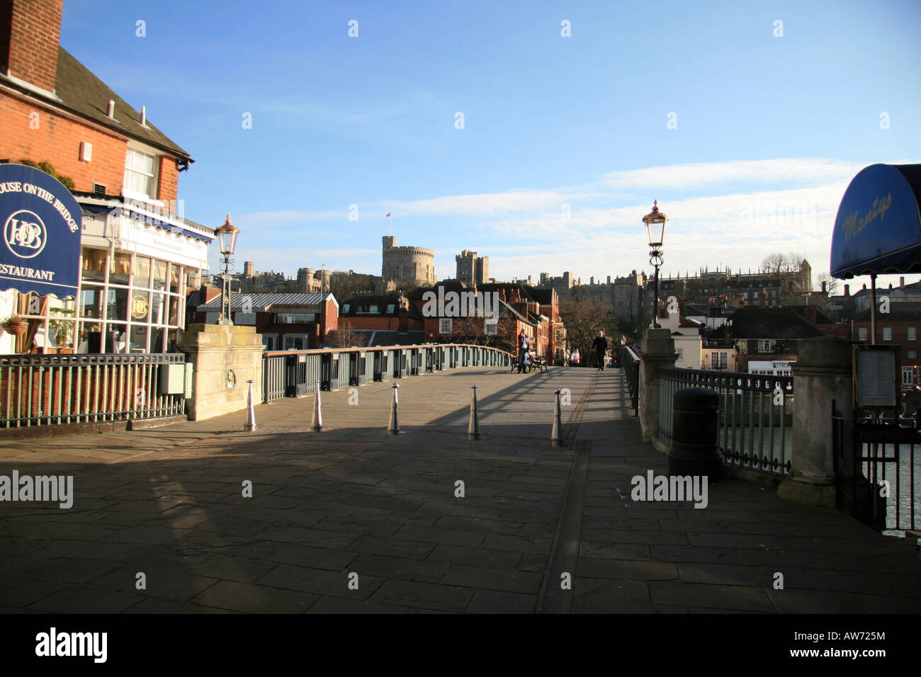 Windsor Bridge and Windsor Castle, England Stock Photo - Alamy