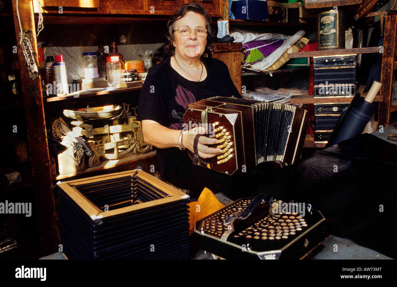 Ana Maria Weckesser lhutier specialized in bandoneon Buenos Aires ...