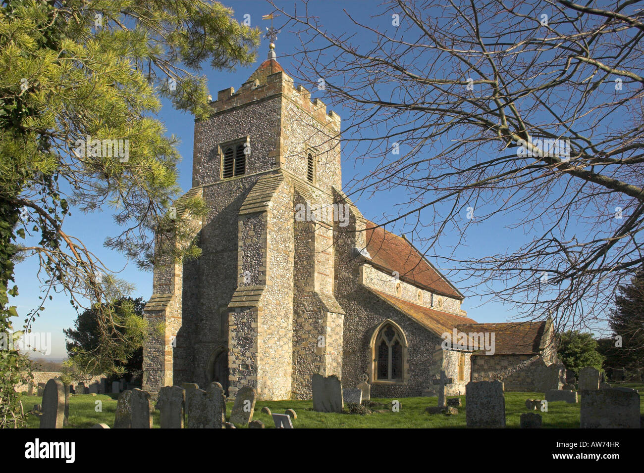 Firle village east sussex hi-res stock photography and images - Alamy