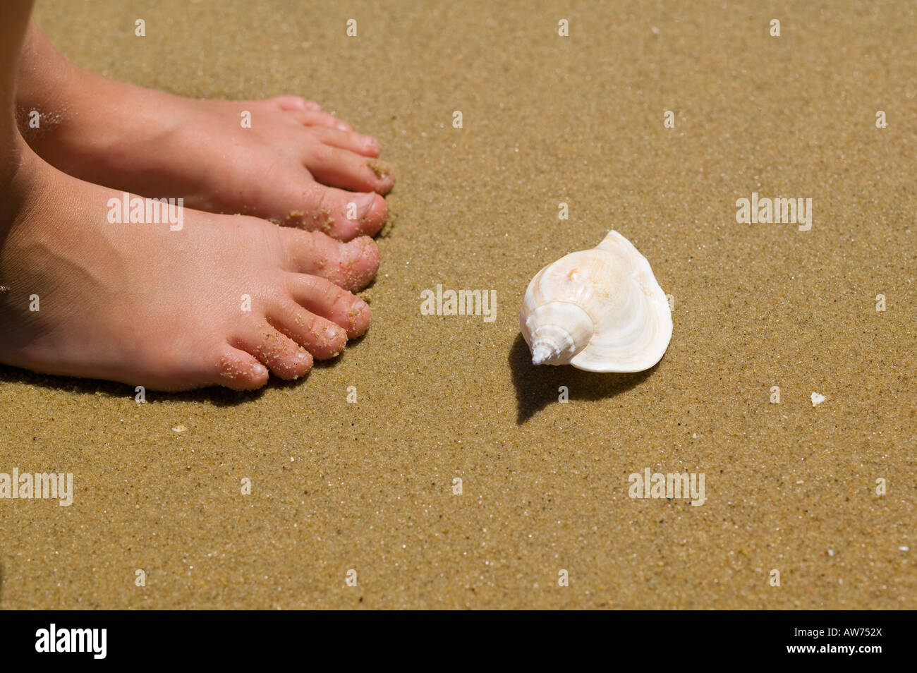 Kids Feet Beach Tropical High Resolution Stock Photography and Images ...