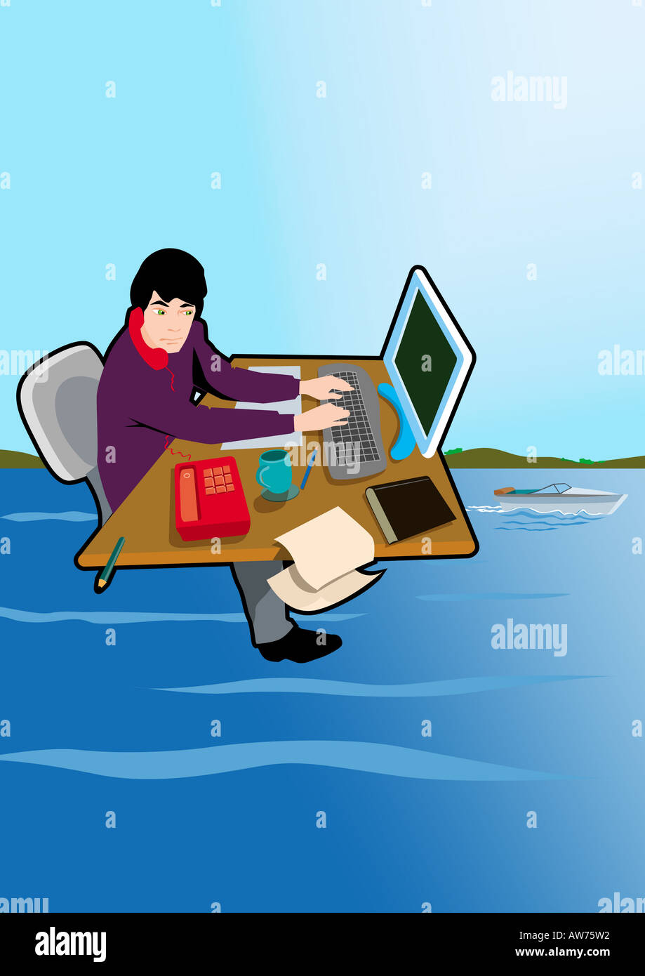 Man hovering over her hi-res stock photography and images - Alamy