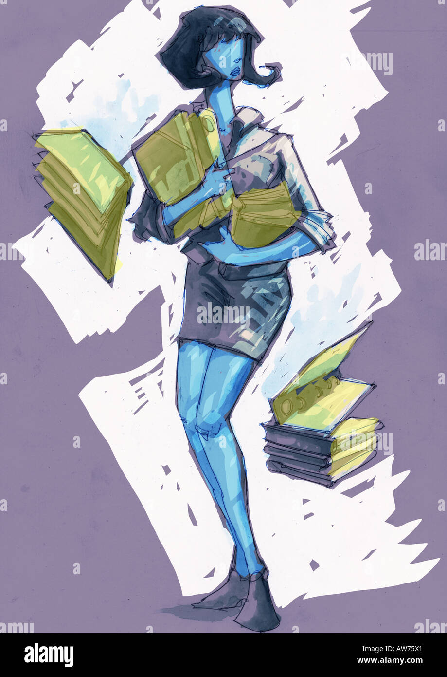 Dropping books hi-res stock photography and images - Alamy