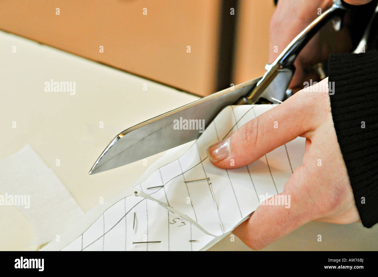 Cutting pattern hi-res stock photography and images - Alamy