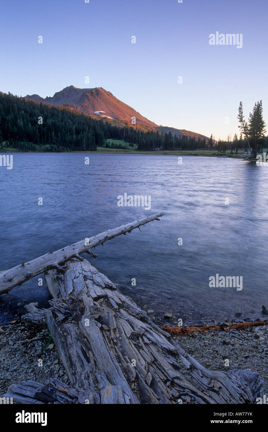 Hiram Peak and Highland Lake, Stanislaus National Forest, Sierra Nevada ...
