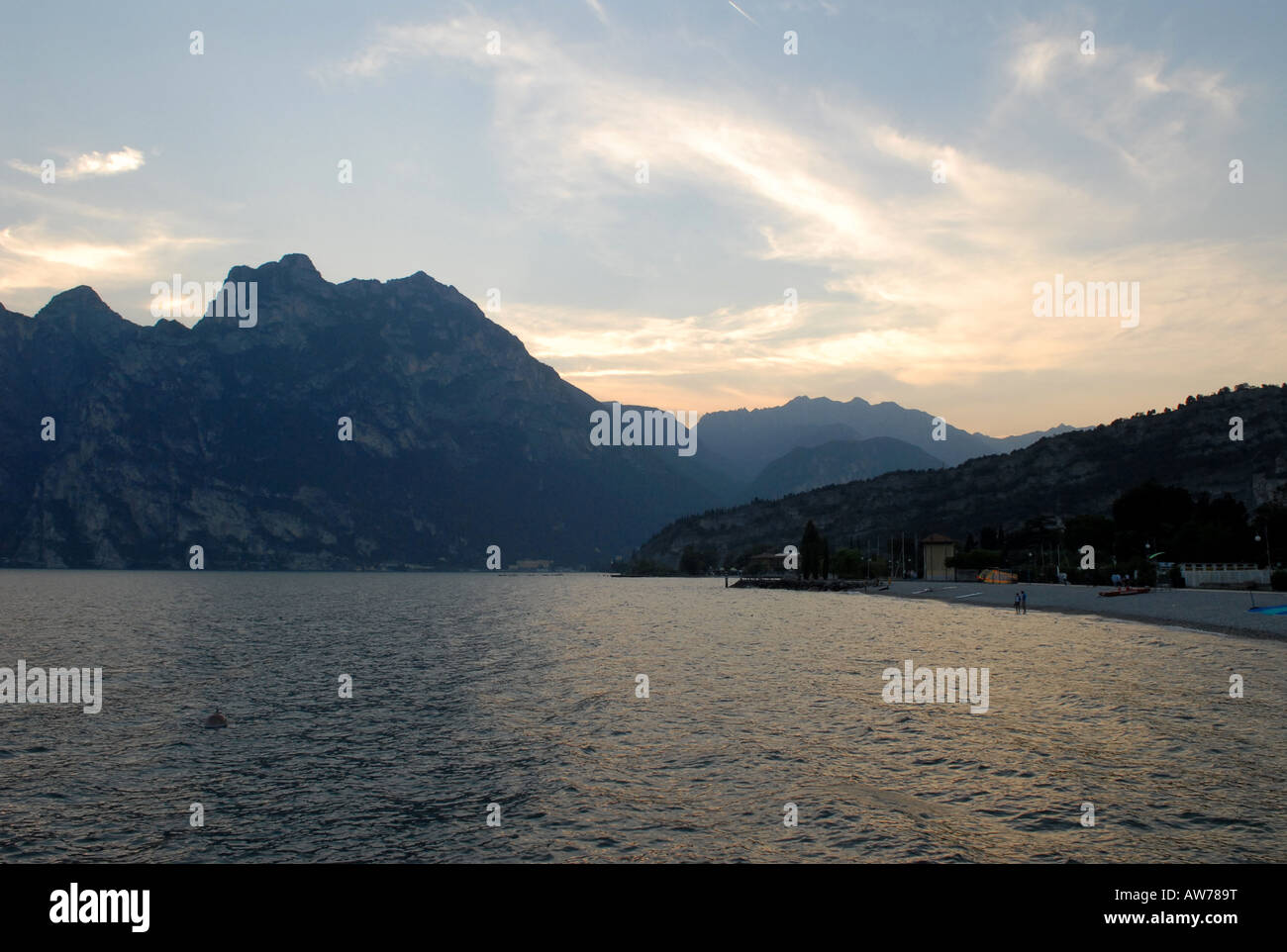 Lake Garda Torbole Stock Photo - Alamy
